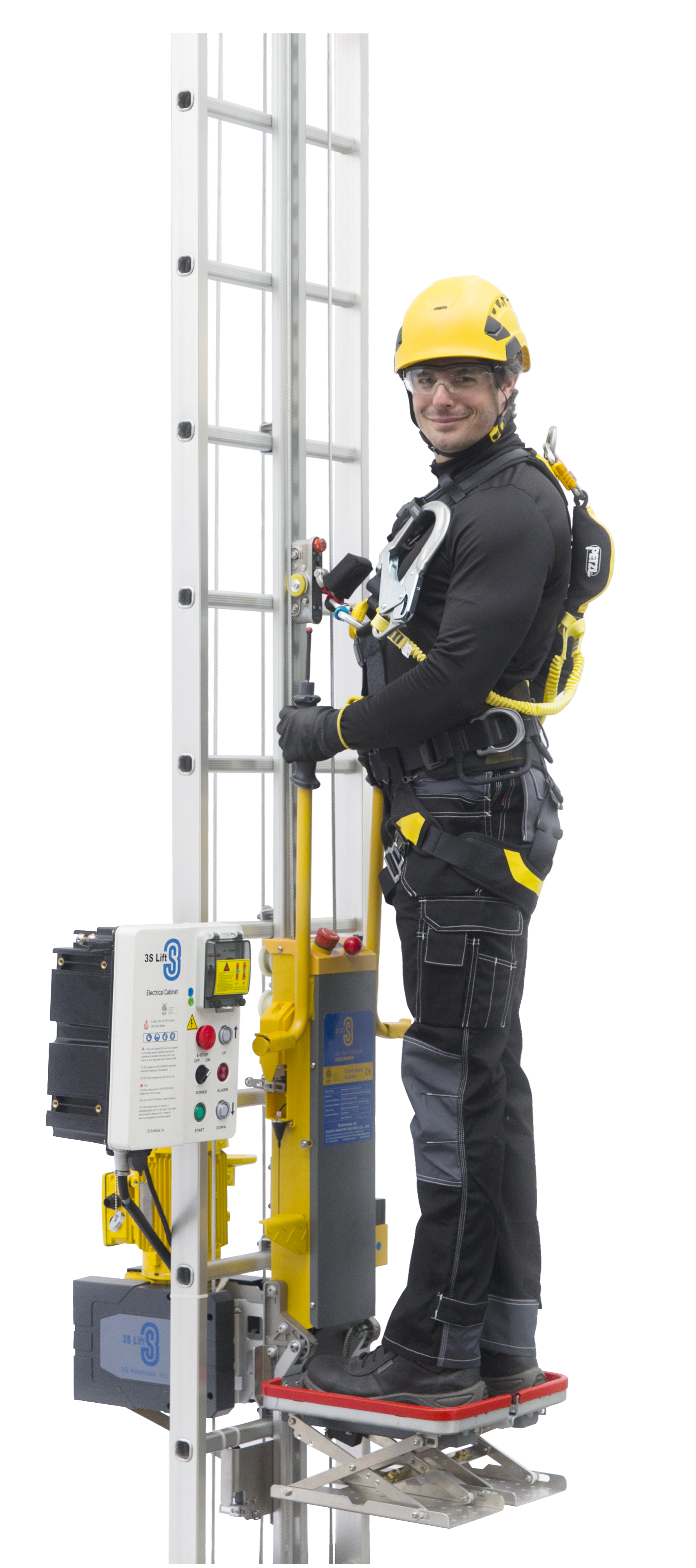 Climb Auto System for Wind Turbine Towers - 3S Lift