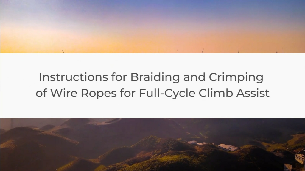 Climb Assist for Wind Turbine Towers - 3S Lift