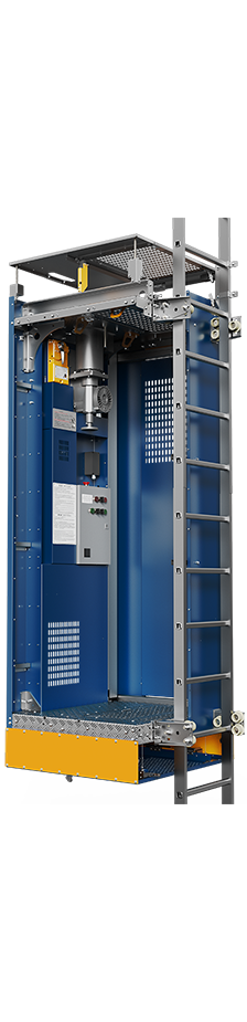 Ladder-Guided Service Lift - 3S Industry