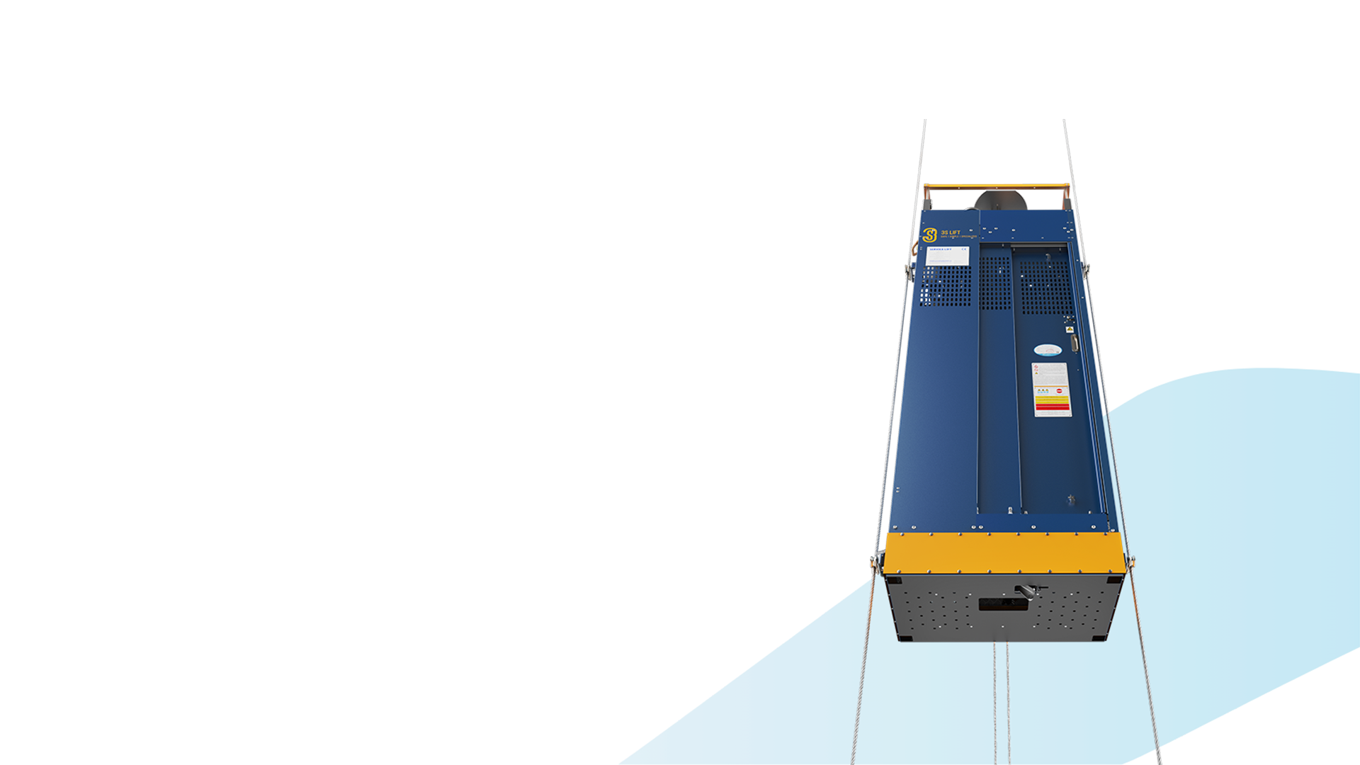 Wire Rope-Guided Service Lift - 3S Industry